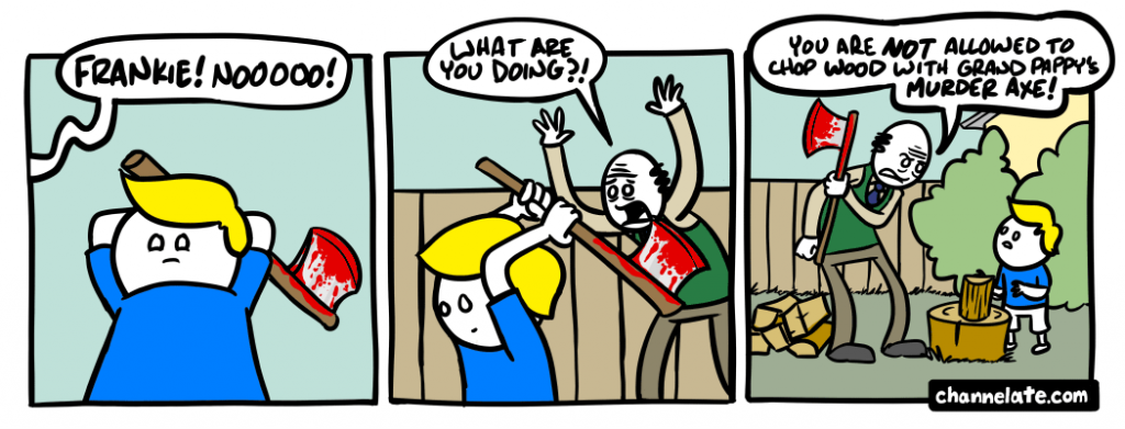 Frankie, Nooooooo! – Channelate