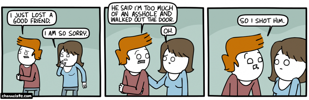 Lost a friend. – Channelate